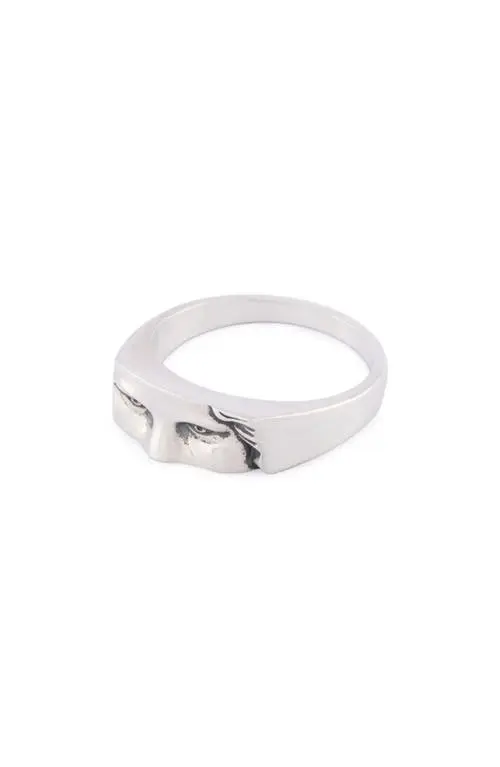 SERGE DENIMES Zeus Sterling Signet Ring