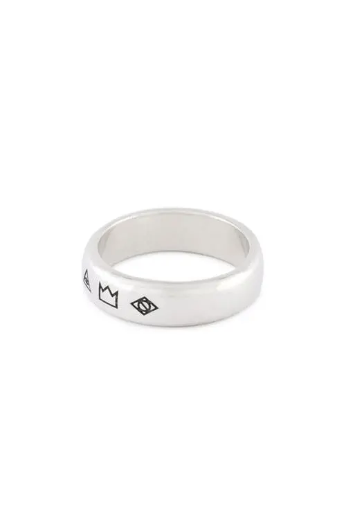 SERGE DENIMES 4 Symbols Ring