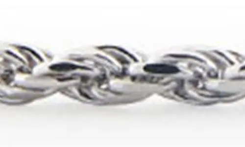 SERGE DENIMES Sterling Rope Bracelet - Silver