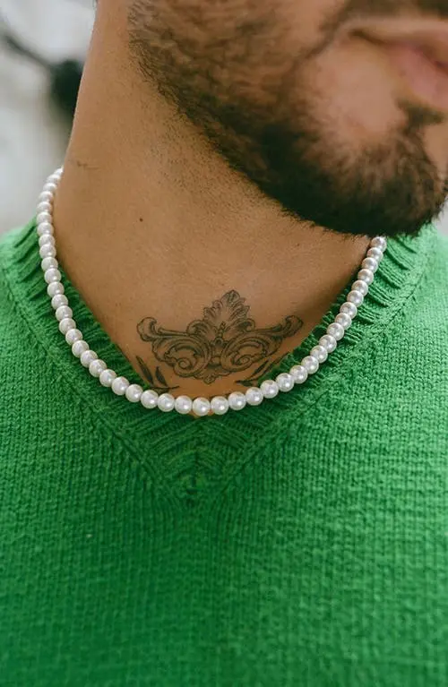 SERGE DENIMES Cultured Pearl Necklace