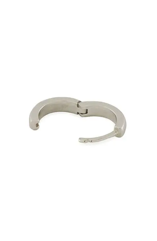 SERGE DENIMES Single Sterling Huggie Hoop Earring