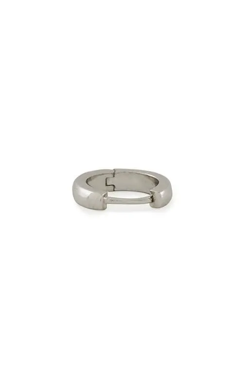 SERGE DENIMES Single Sterling Huggie Hoop Earring