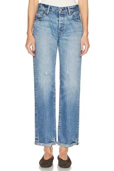 Moussy Vintage Dorchester Straight Leg Jeans