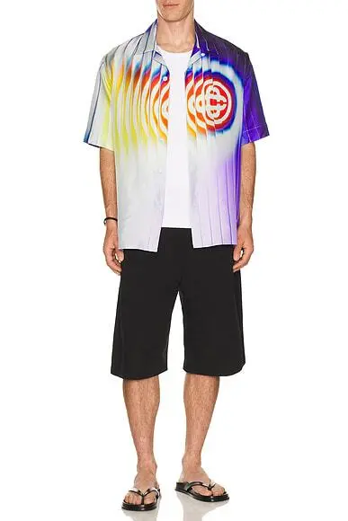 Casablanca Cuban Collar Shirt - Shockwave