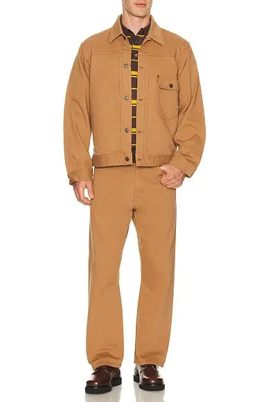 BEAMS Digger Jacket Oc Pique