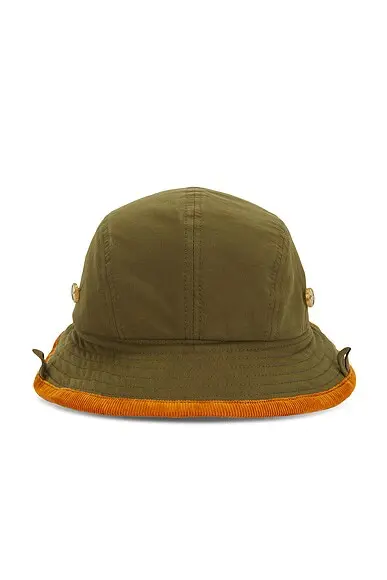 Marni Side Flap Cap - Olive