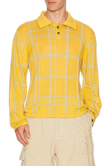 ISA BOULDER Meshline Polo Shirt