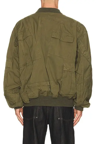 Junya Watanabe X Needles Oxford Bomber Jacket