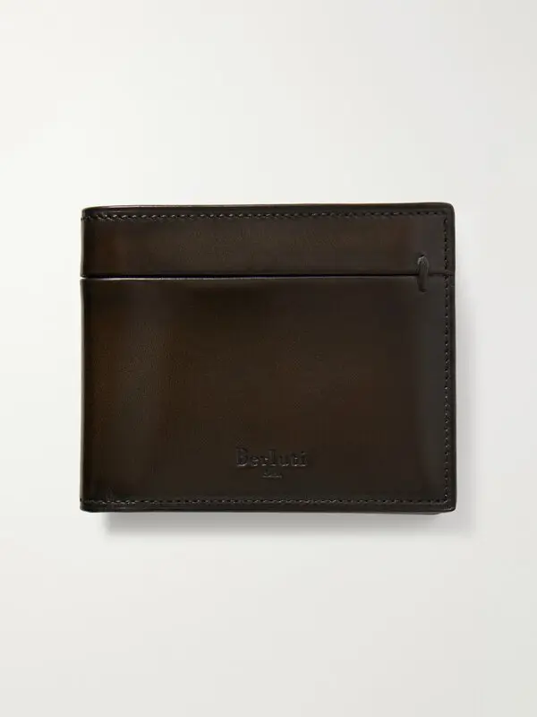 Berluti Makore Neo Venezia Leather Cardholder
