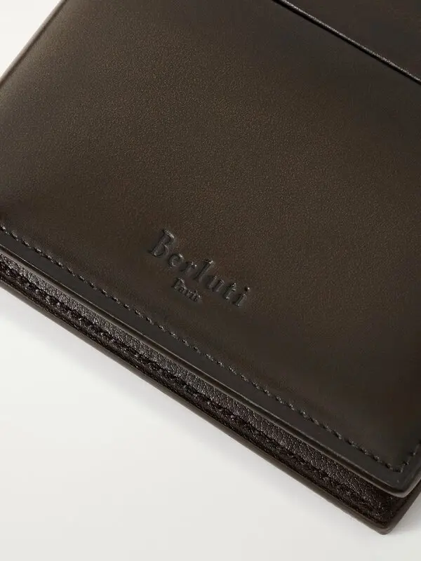 Berluti Makore Neo Venezia Leather Cardholder