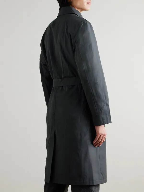 Oliver Peoples Albers Belted Woven Trench Coat