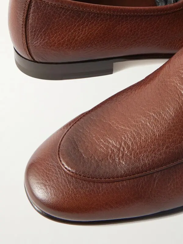 Officine Creative Oliver 006 Deerskin Loafers - Brown