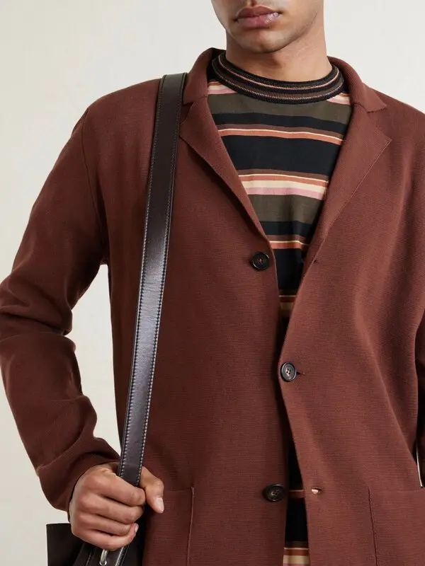 SLOWEAR Cotton-crepe Blazer