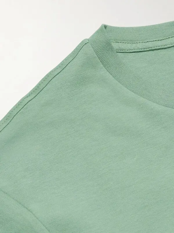 Polo Ralph Lauren Logo-embroidered Cotton-jersey T-shirt - Green