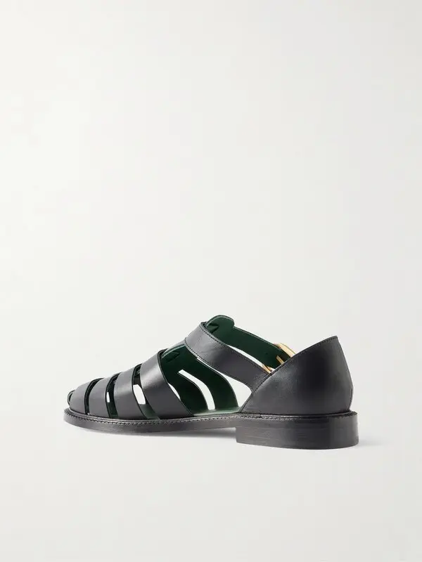 VINNY'S Leather Fisherman Sandals
