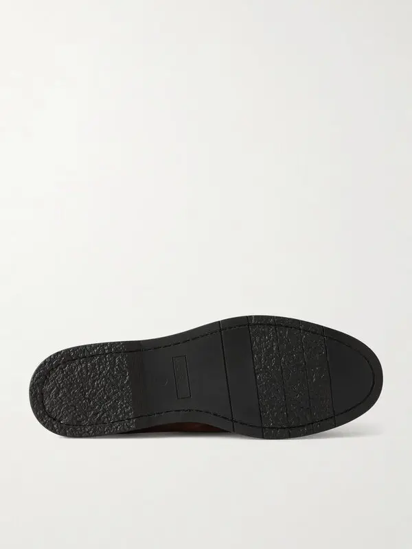 George Cleverley Cornwall Suede Loafers