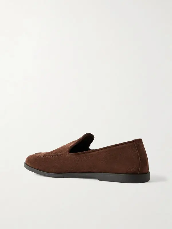 George Cleverley Cornwall Suede Loafers