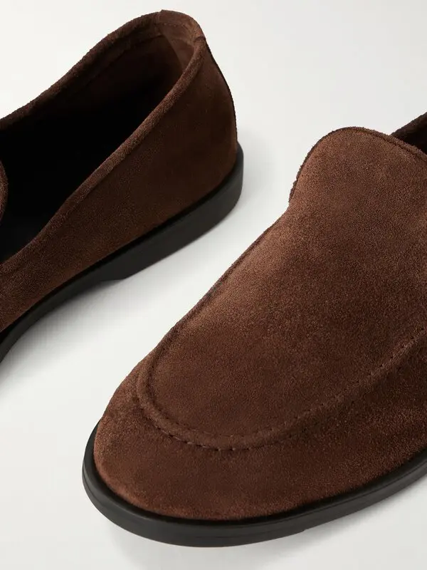 George Cleverley Cornwall Suede Loafers