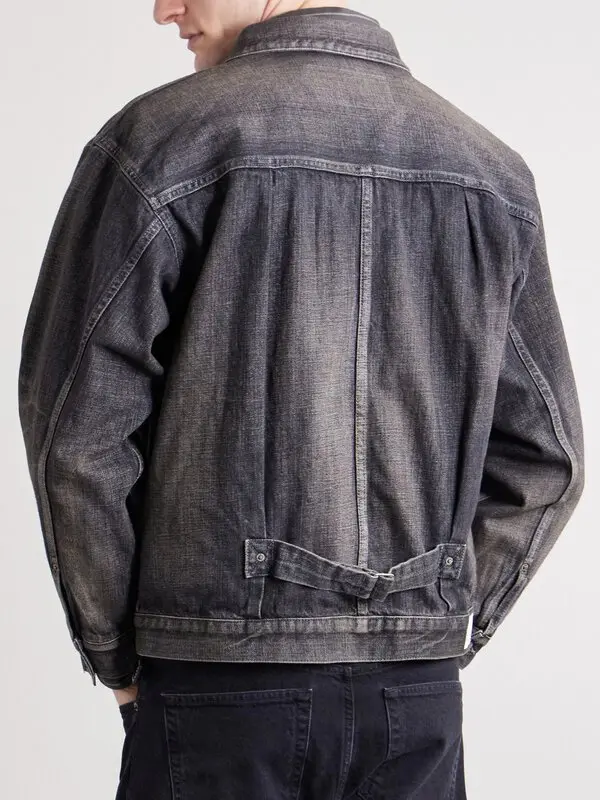 NEIGHBORHOOD Savage Type-1 Denim Jacket - Black
