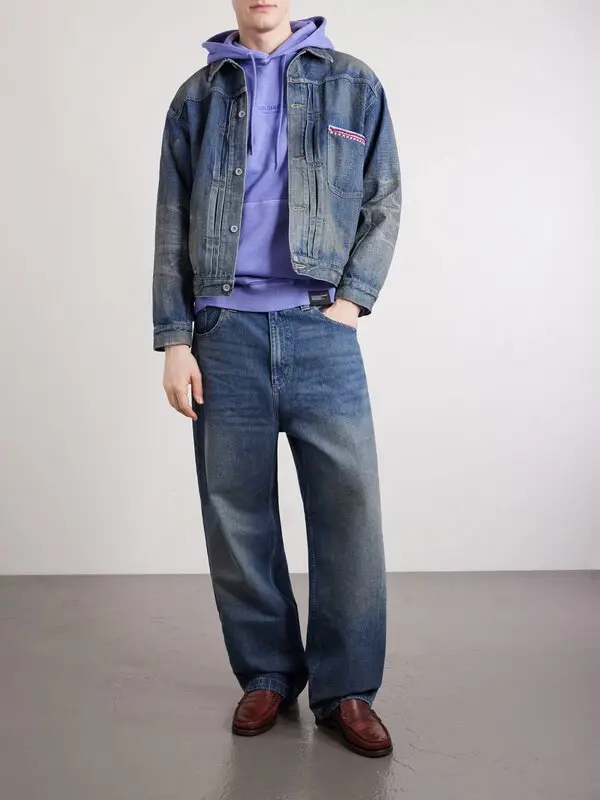 NEIGHBORHOOD Savage Type-1 Denim Jacket - Blue