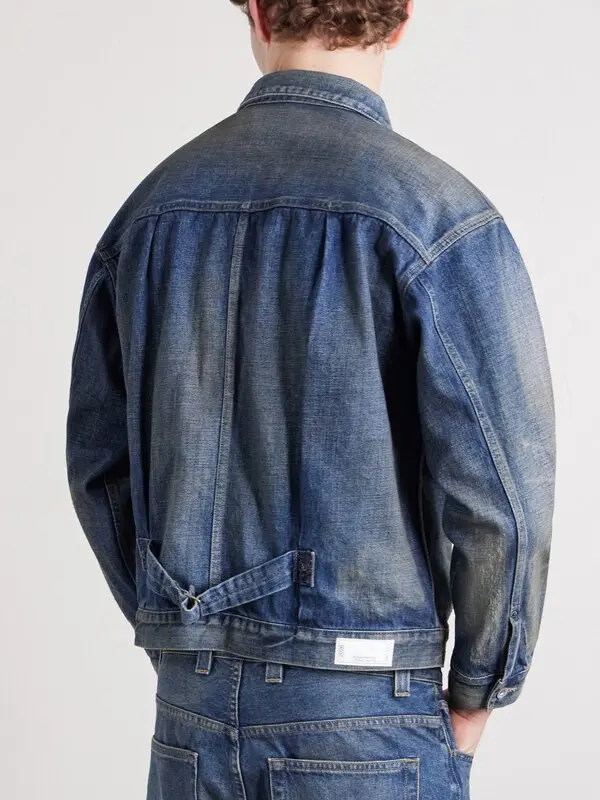 NEIGHBORHOOD Savage Type-1 Denim Jacket - Blue