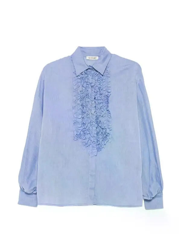 SOSUE Antonia Ruffled Shirt