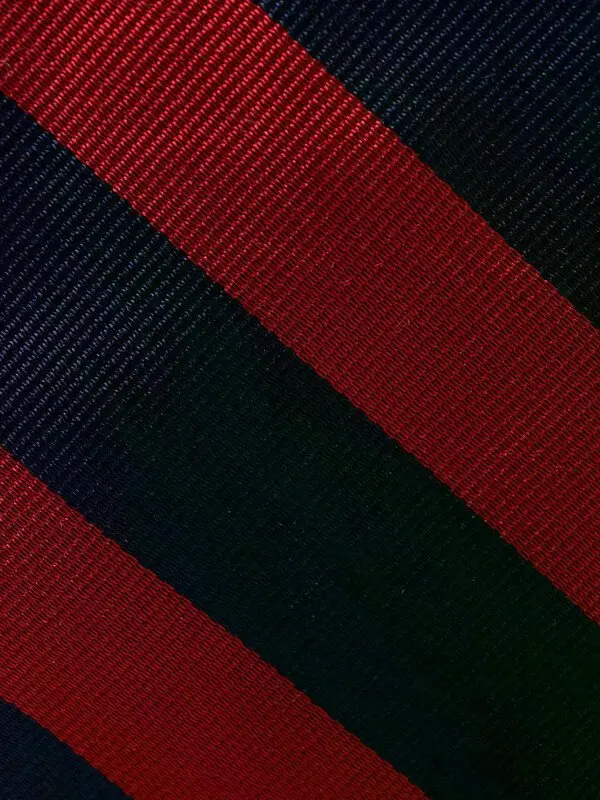 Polo Ralph Lauren Striped Silk Narrow Tie - Blue