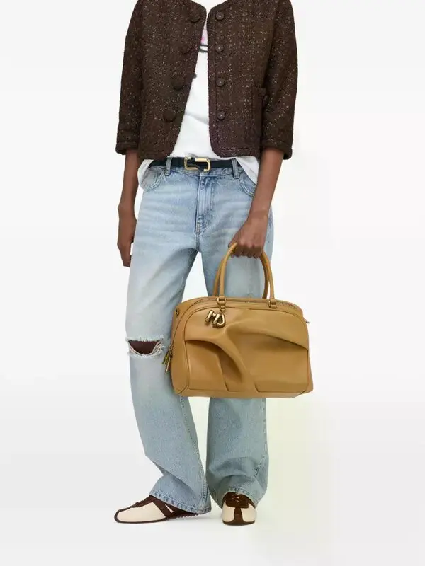 Marc Jacobs Logo-charm Tote Bag - Neutrals