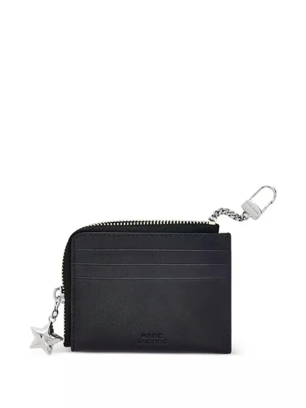 Marc Jacobs Top-zip Star-charm Wallet - Black