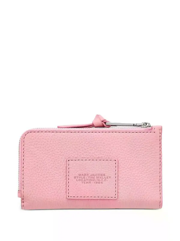 Marc Jacobs Leather Zip Wallet - Pink