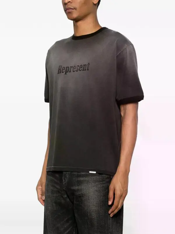 REPRESENT Logo-detail T-shirt