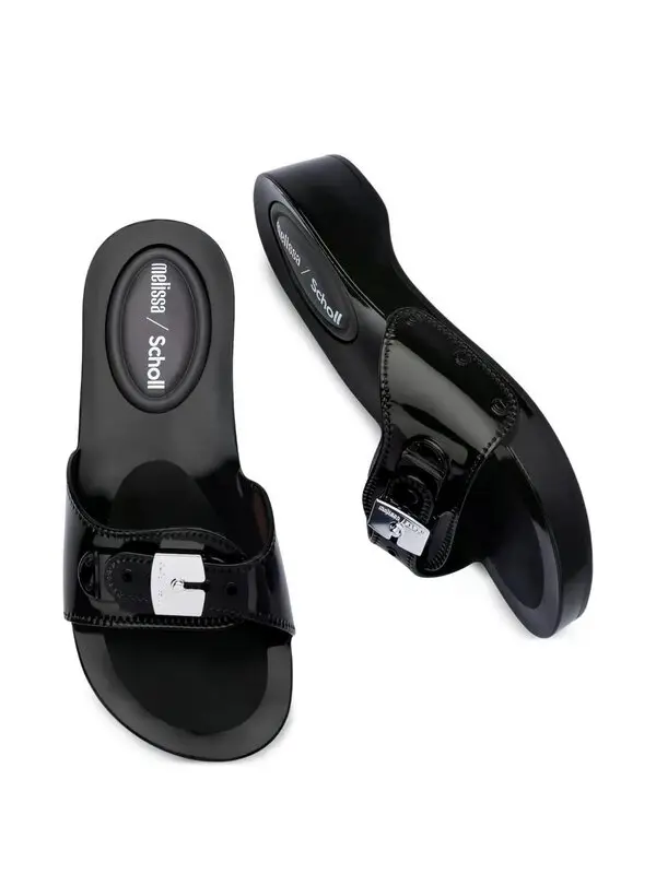 Melissa X Scholl Pescura Heel Slides - Black