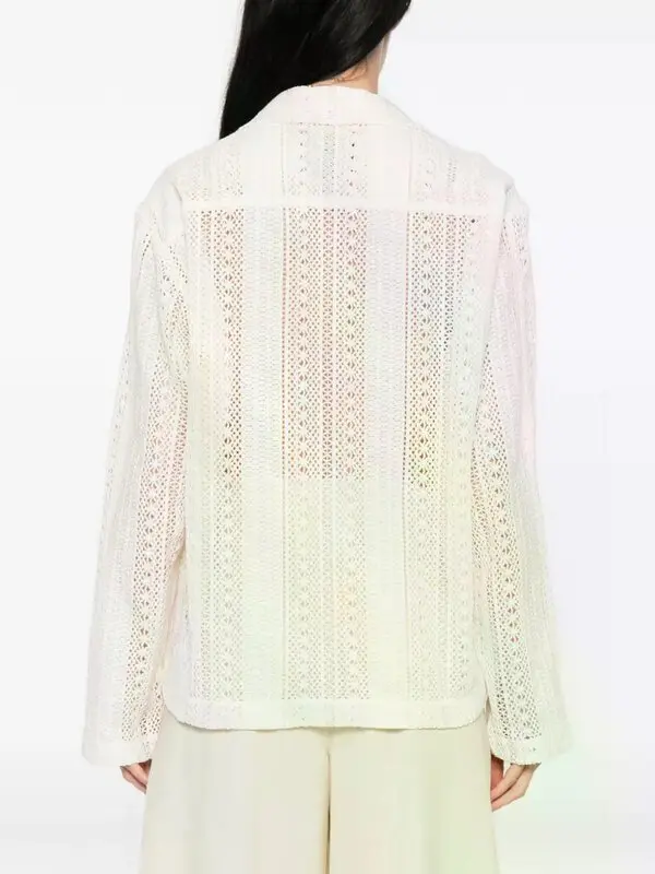 LOW CLASSIC Lace Button Shirt