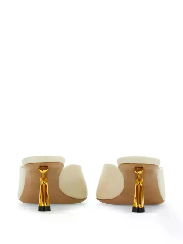 FERRAGAMO S-shaped Heeled Slides