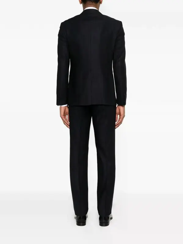 Tagliatore Shawl-lapel Suit - Blue