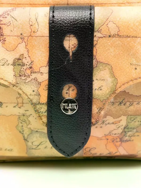 ALVIERO MARTINI 1° CLASSE Map-print Shoulder Bag