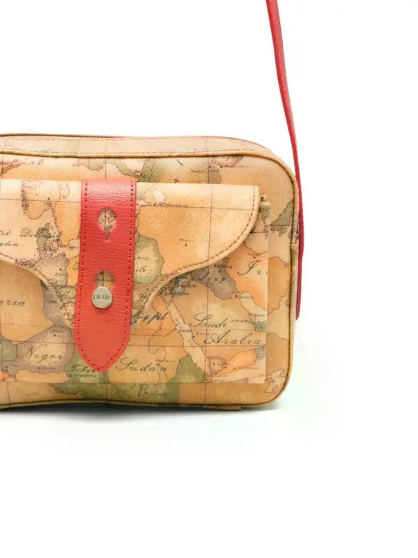 ALVIERO MARTINI 1° CLASSE Map-print Shoulder Bag