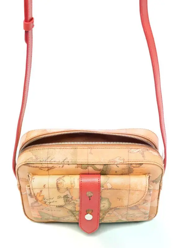 ALVIERO MARTINI 1° CLASSE Map-print Shoulder Bag