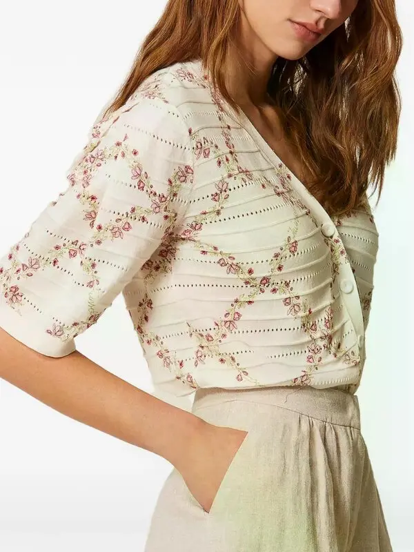 TWINSET Floral-pattern Cardigan
