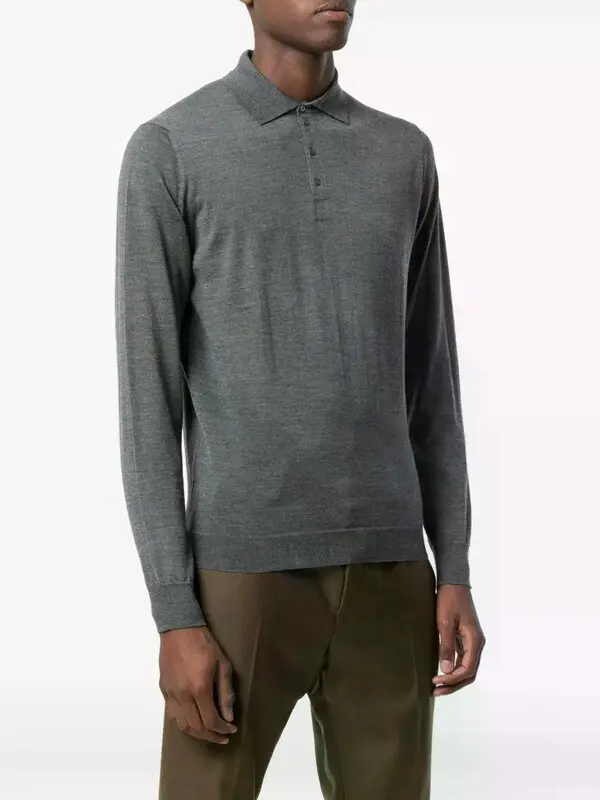 DRUMOHR Button-fastening Polo Shirt