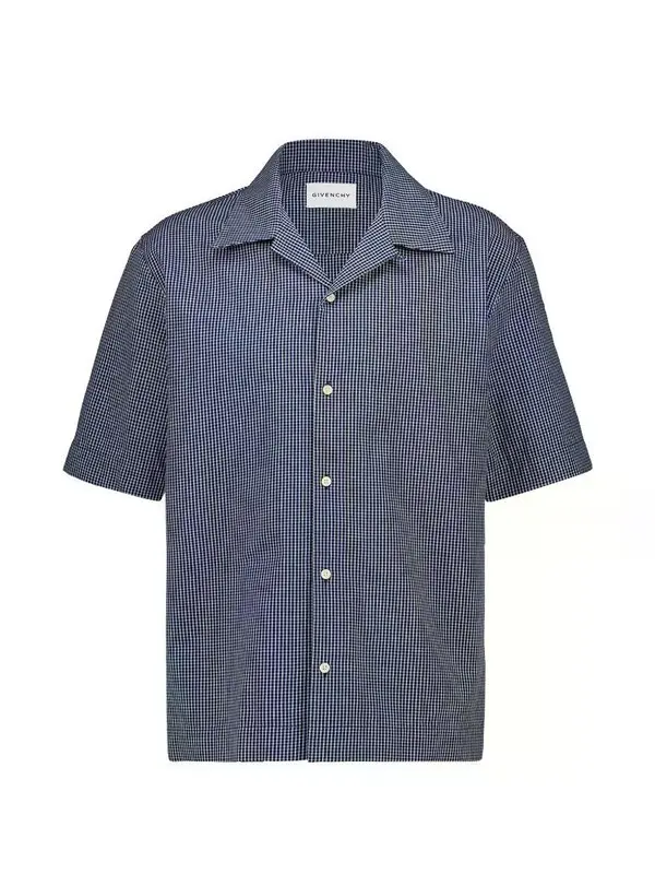 Givenchy Logo-appliqué Gingham Shirt