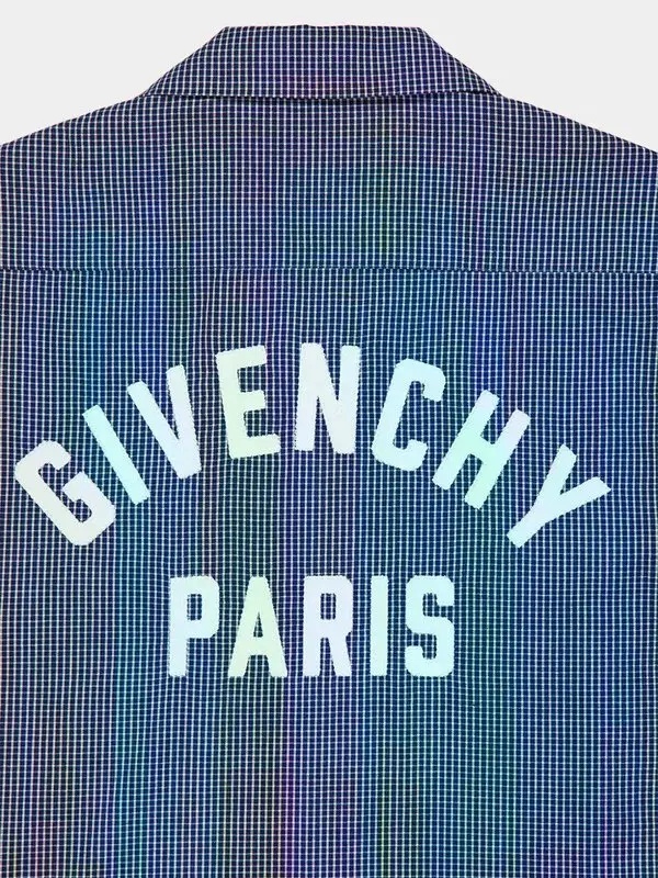 Givenchy Logo-appliqué Gingham Shirt