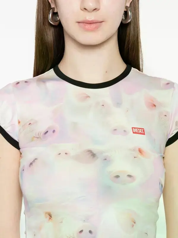 DIESEL® Printed T-shirt - White
