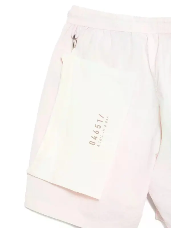 04651 / A TRIP IN A BAG Drawstring Swim Shorts With Pouch