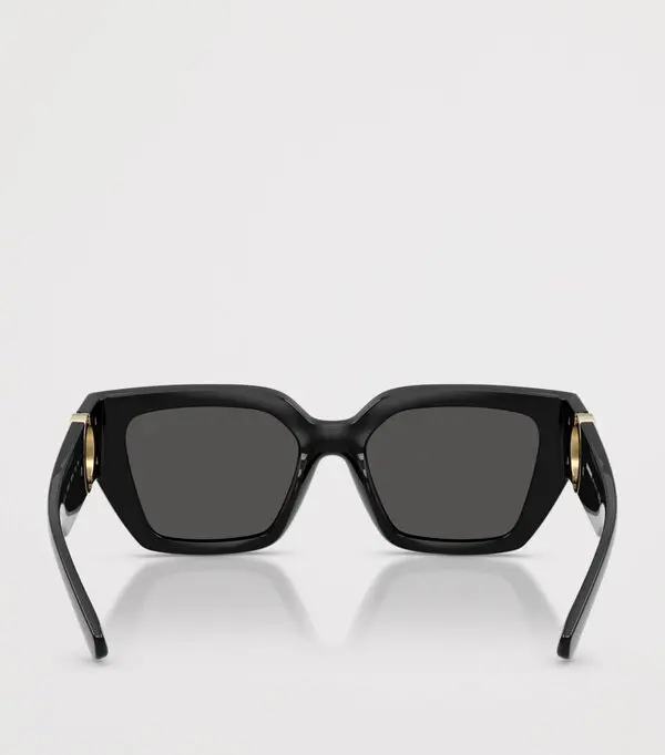 Burberry Injected Be4472u Square Sunglasses - Black