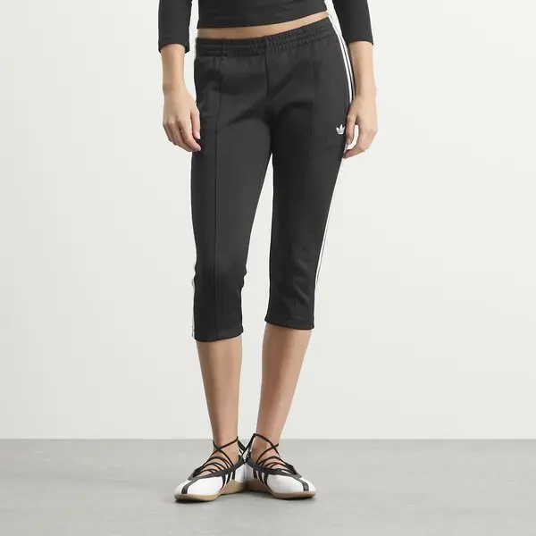Adidas Capri Trackpants - Black