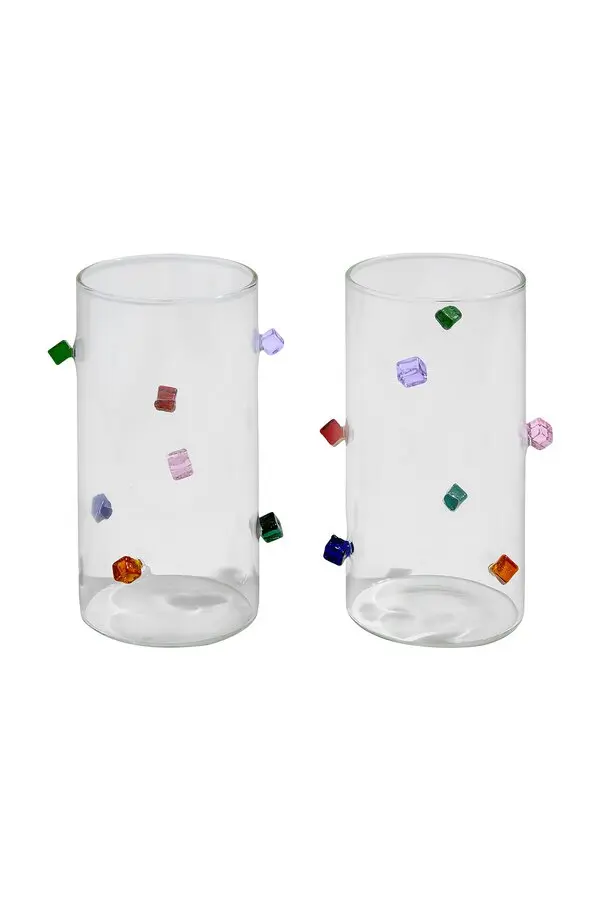 FAZEEK Jewel Highballs Set Of 2 - N,a