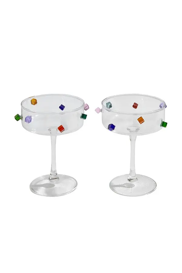 FAZEEK Jewel Coupes Set Of 2 - N,a