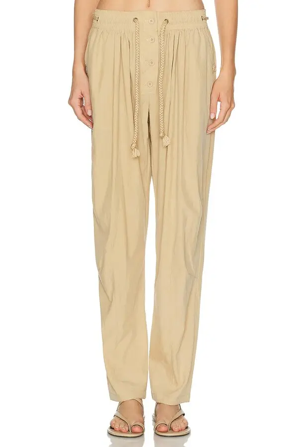 Isabel Marant Étoile Falcona Pant - Desert