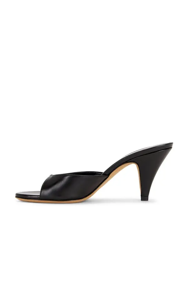 JUDE Haze Sandal - Black Leather